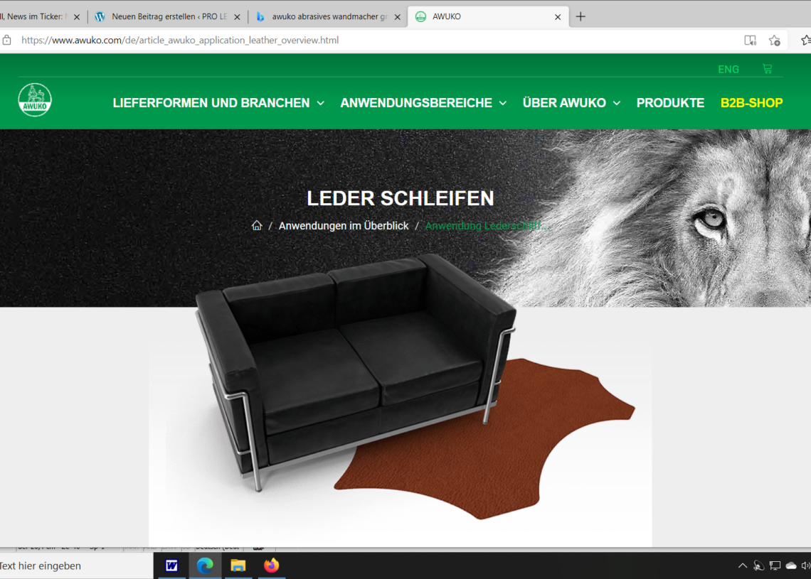 Cumi übernimmt die Awuko Abrasives GmbH & Co. KG – PRO LEDER